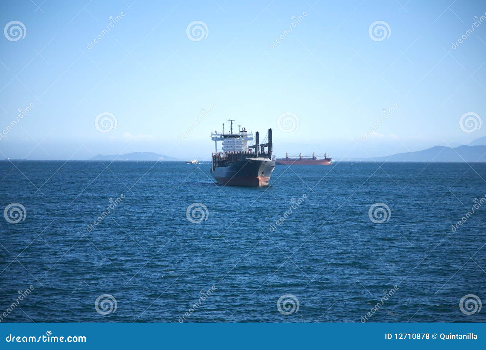 Front oil tanker boat stock photo. Image of industrial - 12710878