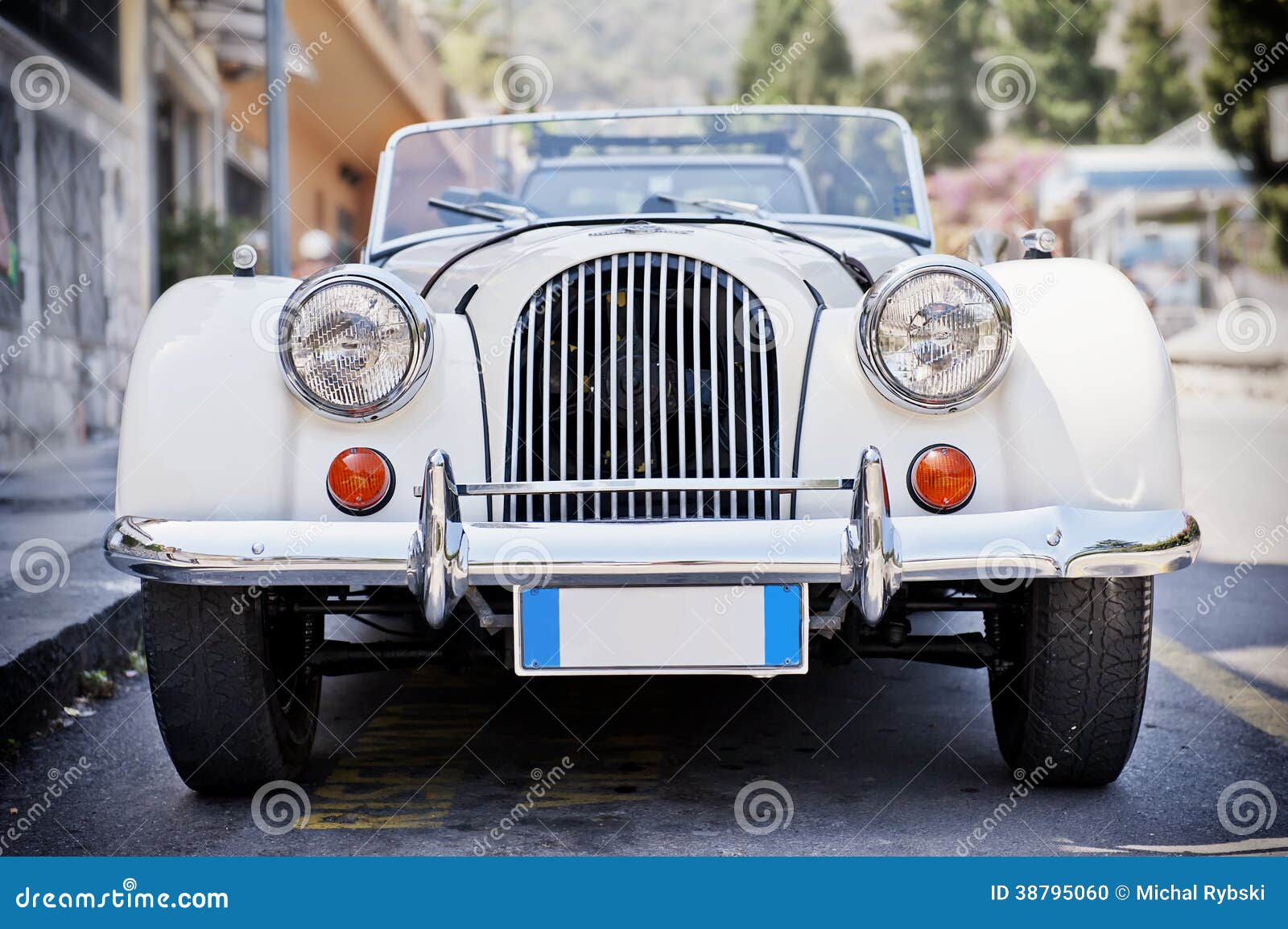 Front of an old car stock photo. Image of oldfashioned - 38795060