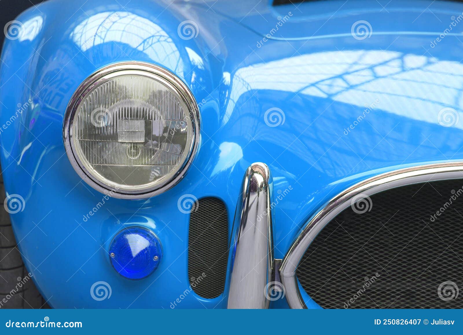 Front of Old Passenger Car in Retro Style Stock Image - Image of ...