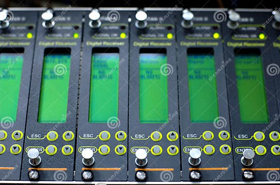 Front panel stock image. Image of telecommunications, central - 4177091