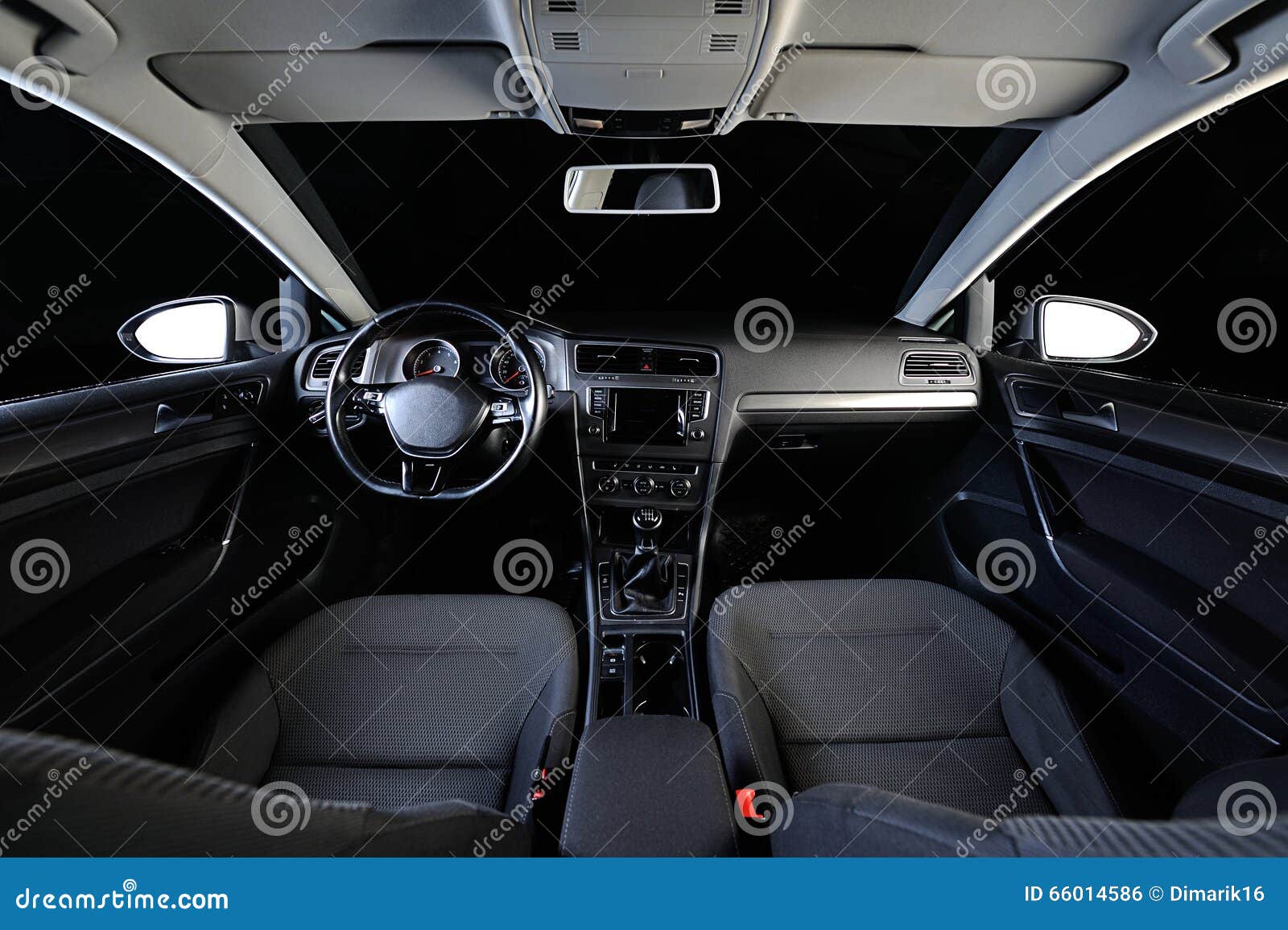 Front panel car stock photo. Image of view, steering - 66014586