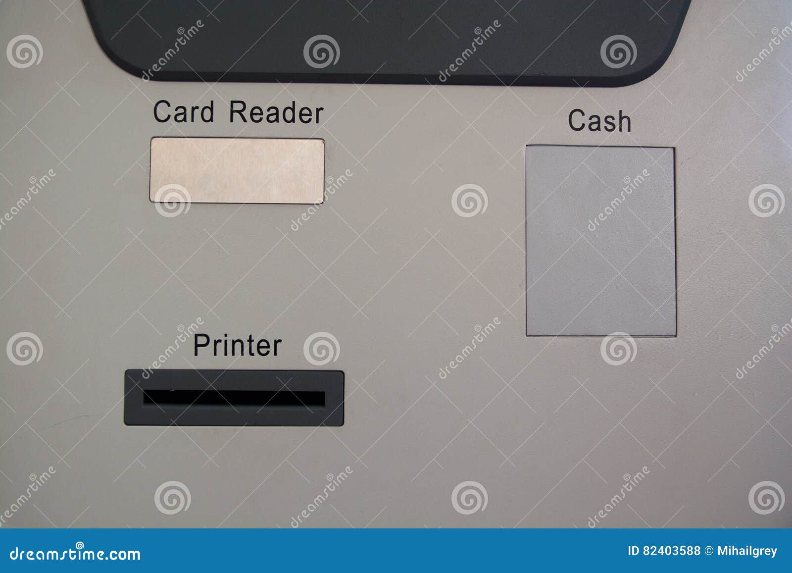 Front Panel of Vending Machine. Stock Photo - Image of card, kiosk ...