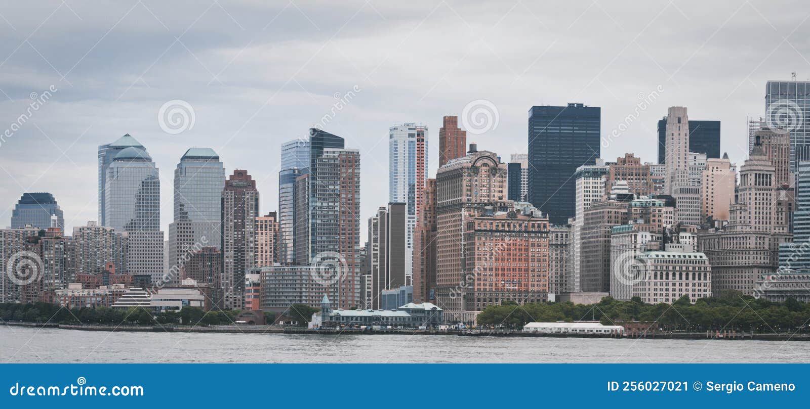Cityscape panorama stock image. Image of color, scape - 256027021