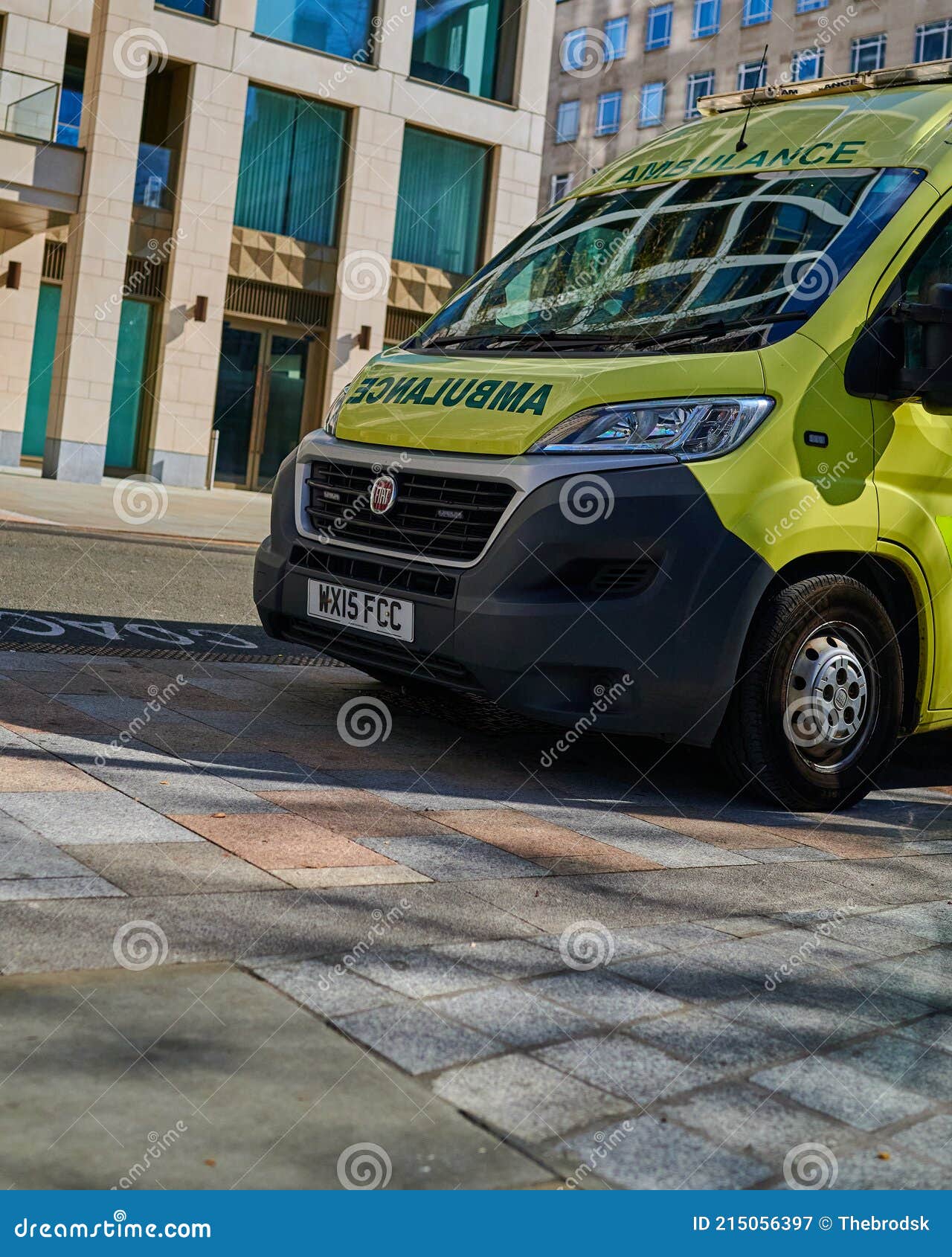 Front of Parked Ambulance on London Street Editorial Photography ...