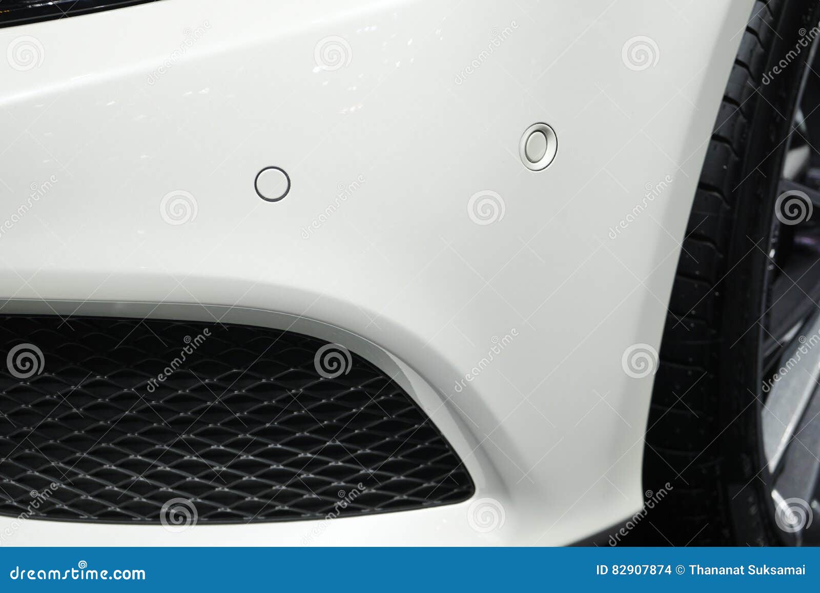 Front Parking Sensor. stock photo. Image of assistance - 82907874