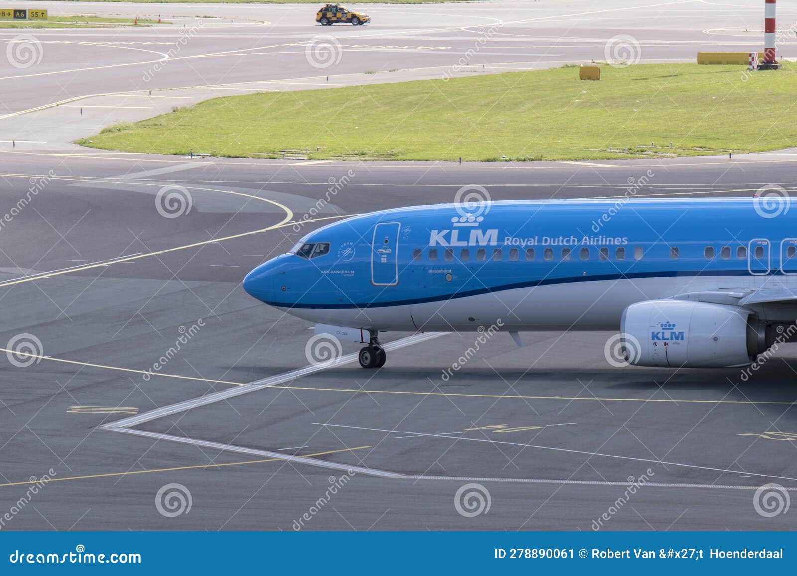 Front Part KLM Plane at Amsterdam the Netherlands 25-5-2022 Editorial ...