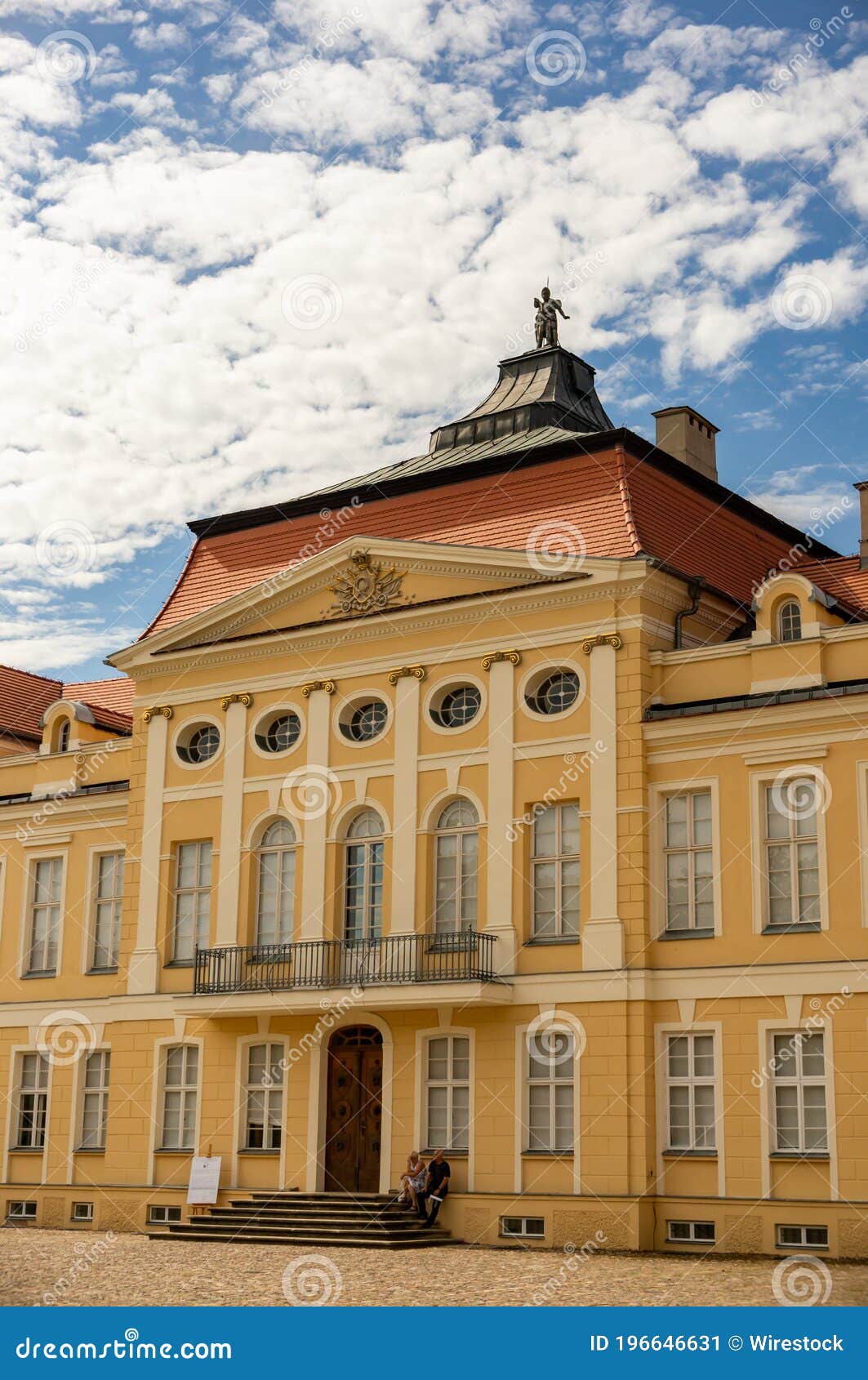 Front Part of the Rogalin Palace Building Editorial Photo - Image of ...