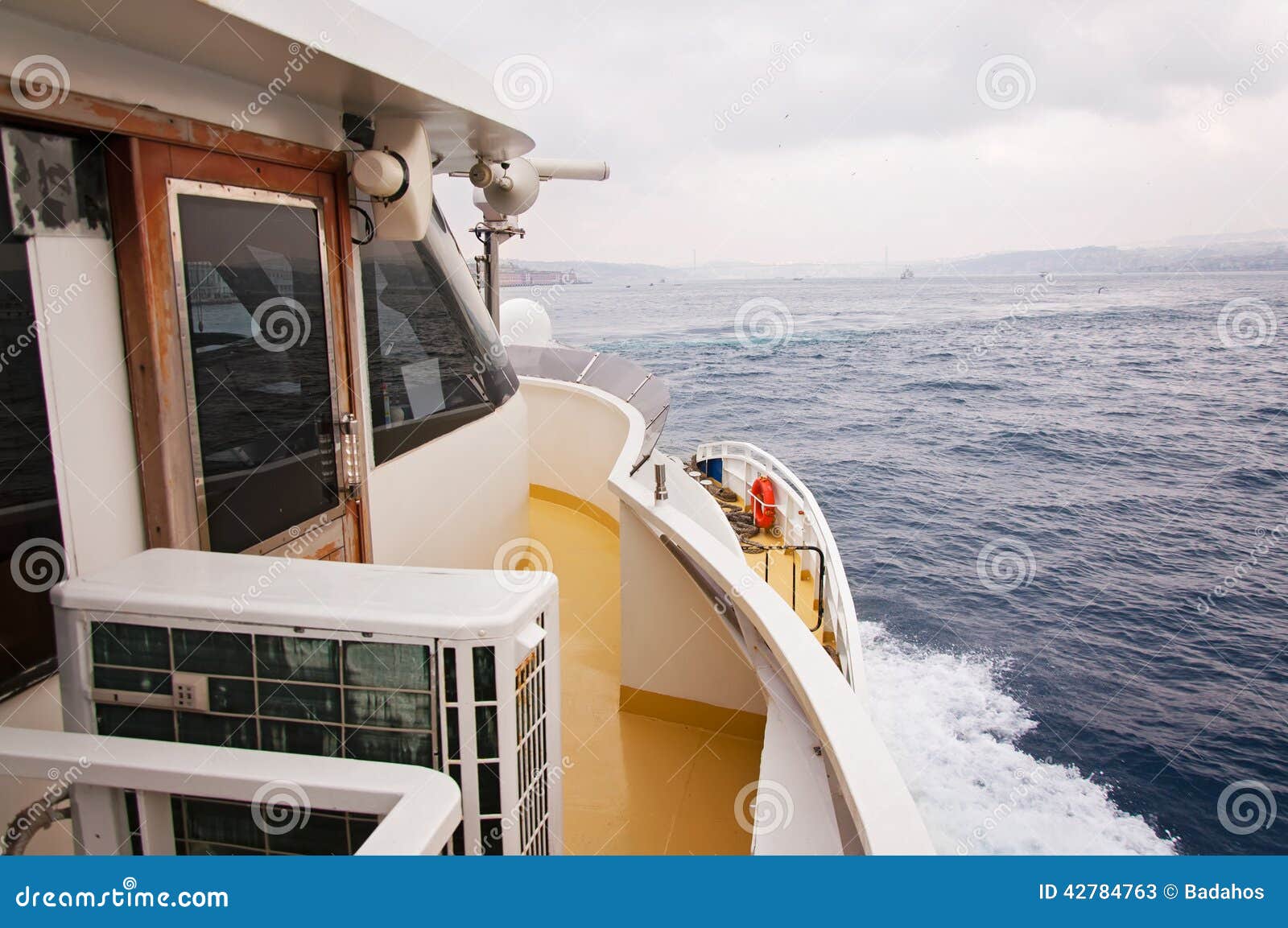 Front part of the ship stock image. Image of city, transport - 42784763