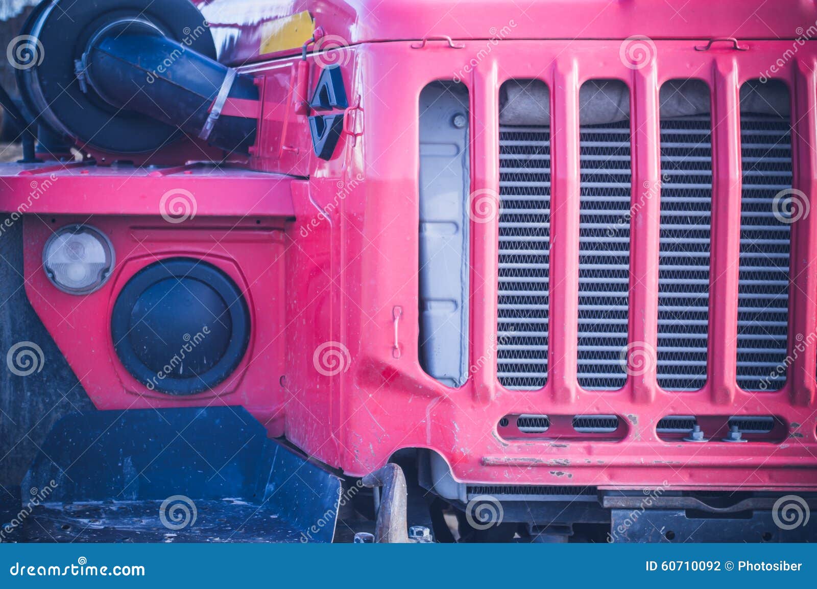 Front Part of the Truck Cab Stock Photo - Image of industry, equipment ...
