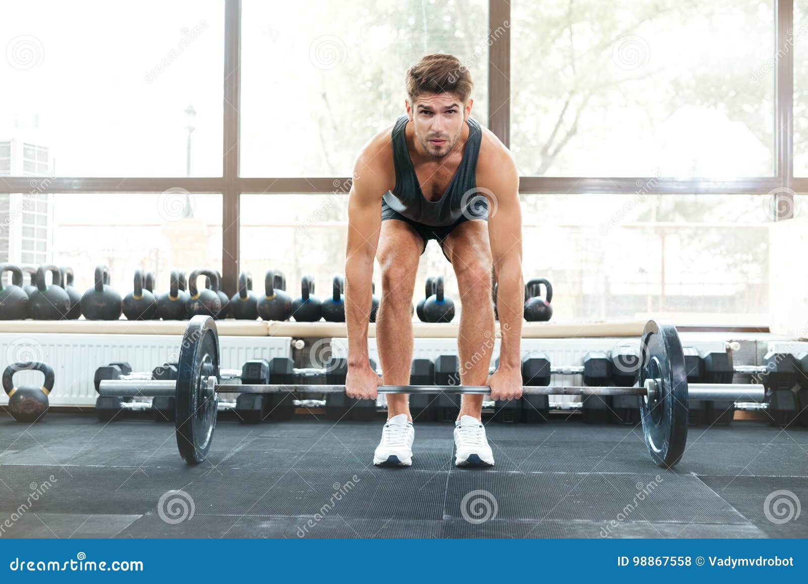 Front Photo of Athletic Man Stock Photo - Image of lifestyle, body ...