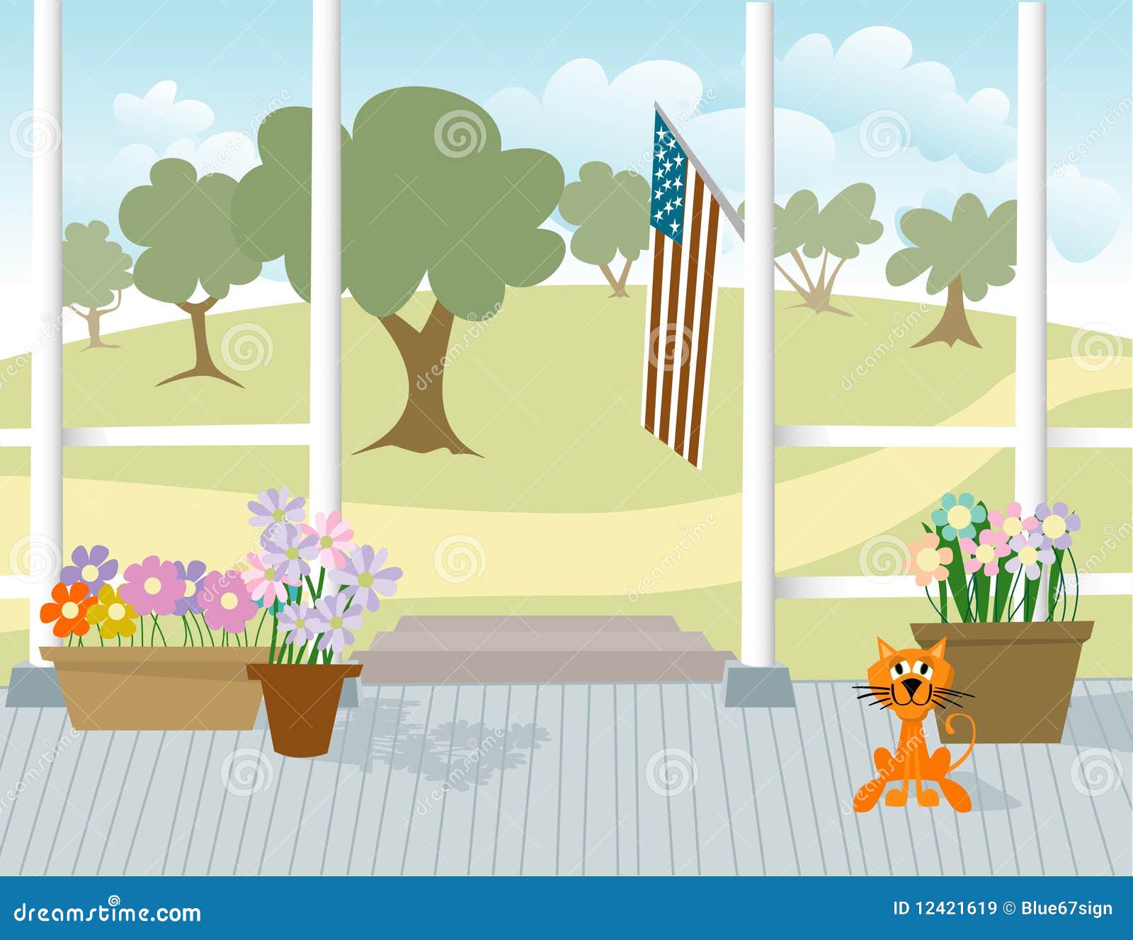Front Porch Clipart