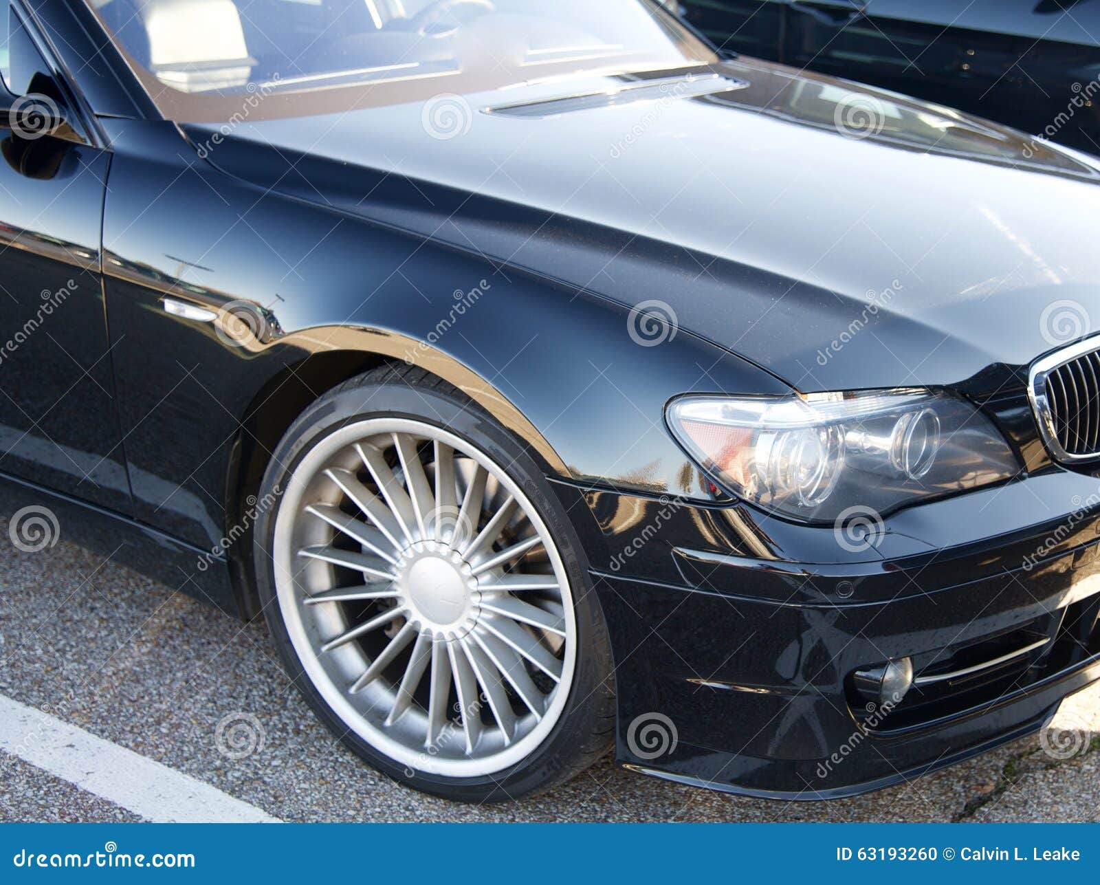 Front Portion of a Late Model BMW Alpina Car. Editorial Image - Image ...