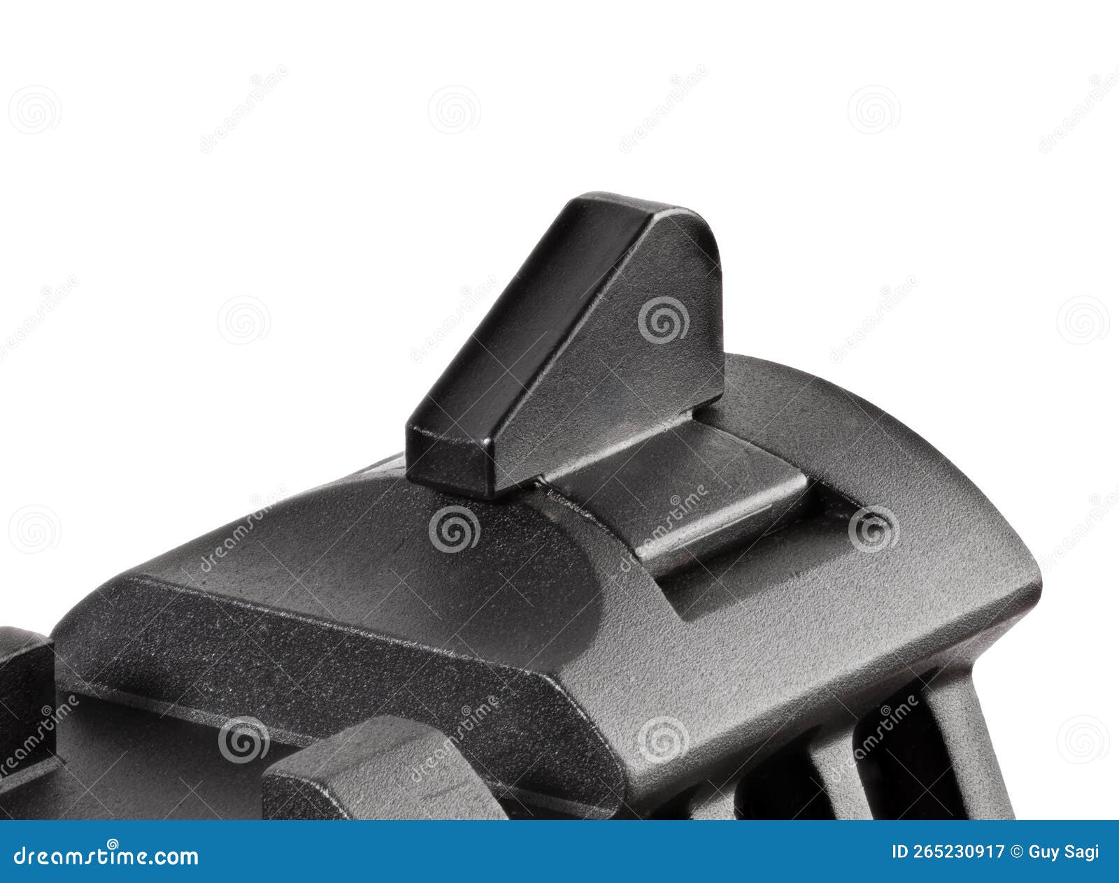 Front Sight on a Large Handgun Stock Image - Image of handgun, metal ...