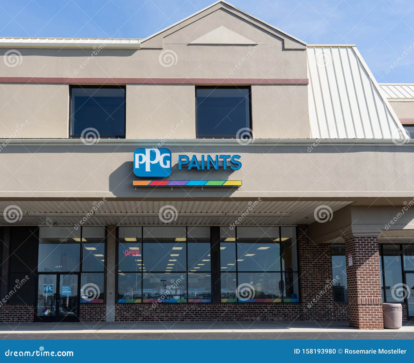 Front of the PPG Paints Store in East Norriton, PA Editorial Image ...