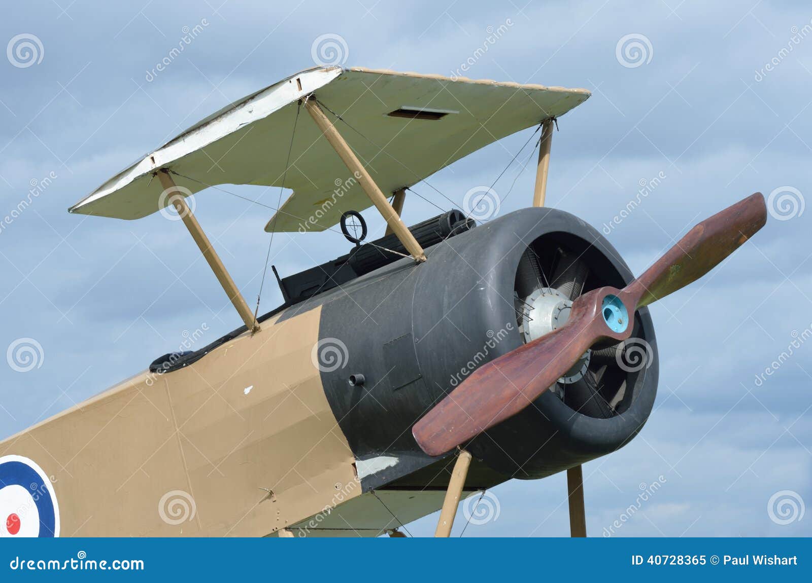 Front of RAF war plane stock image. Image of airplane - 40728365