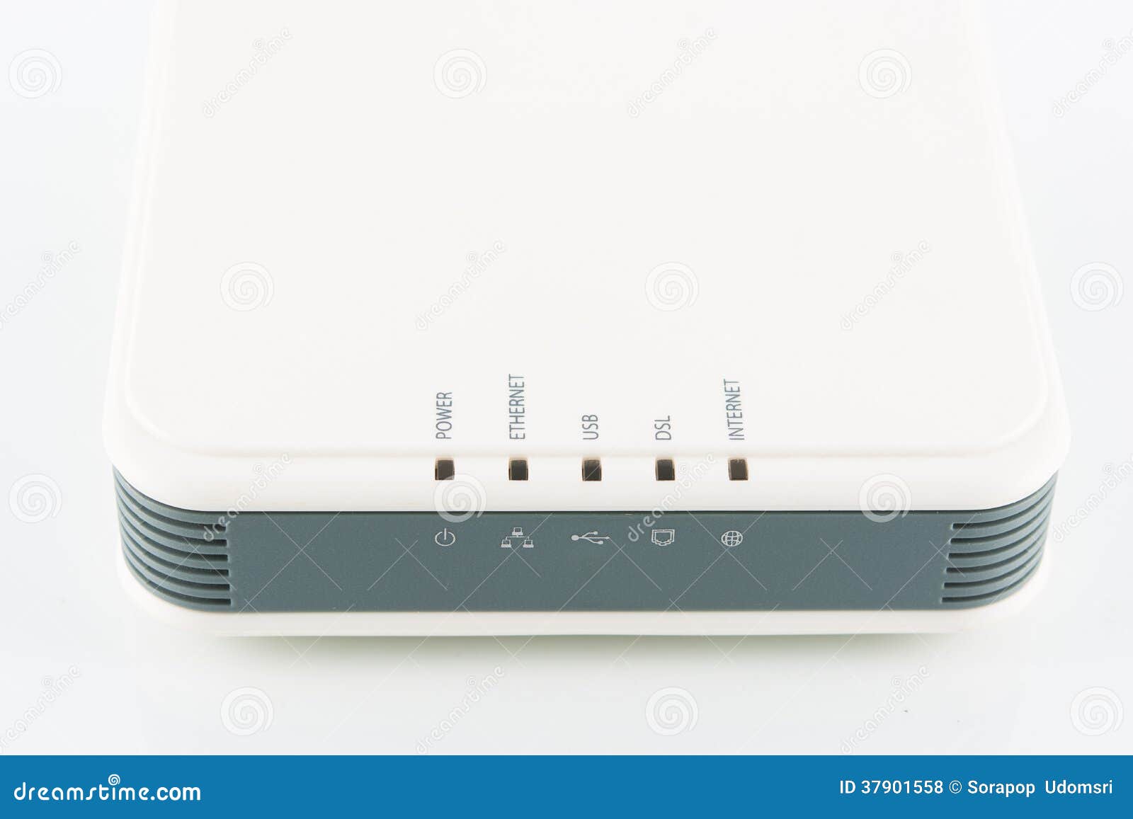 Front router network hub stock photo. Image of bytes - 37901558