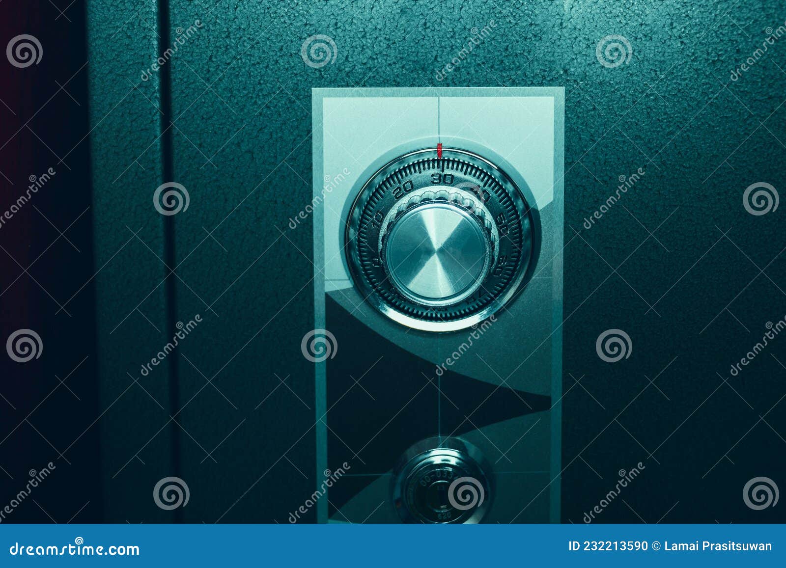 Front of Safe Box Turning Code Number Stock Photo - Image of equipment ...