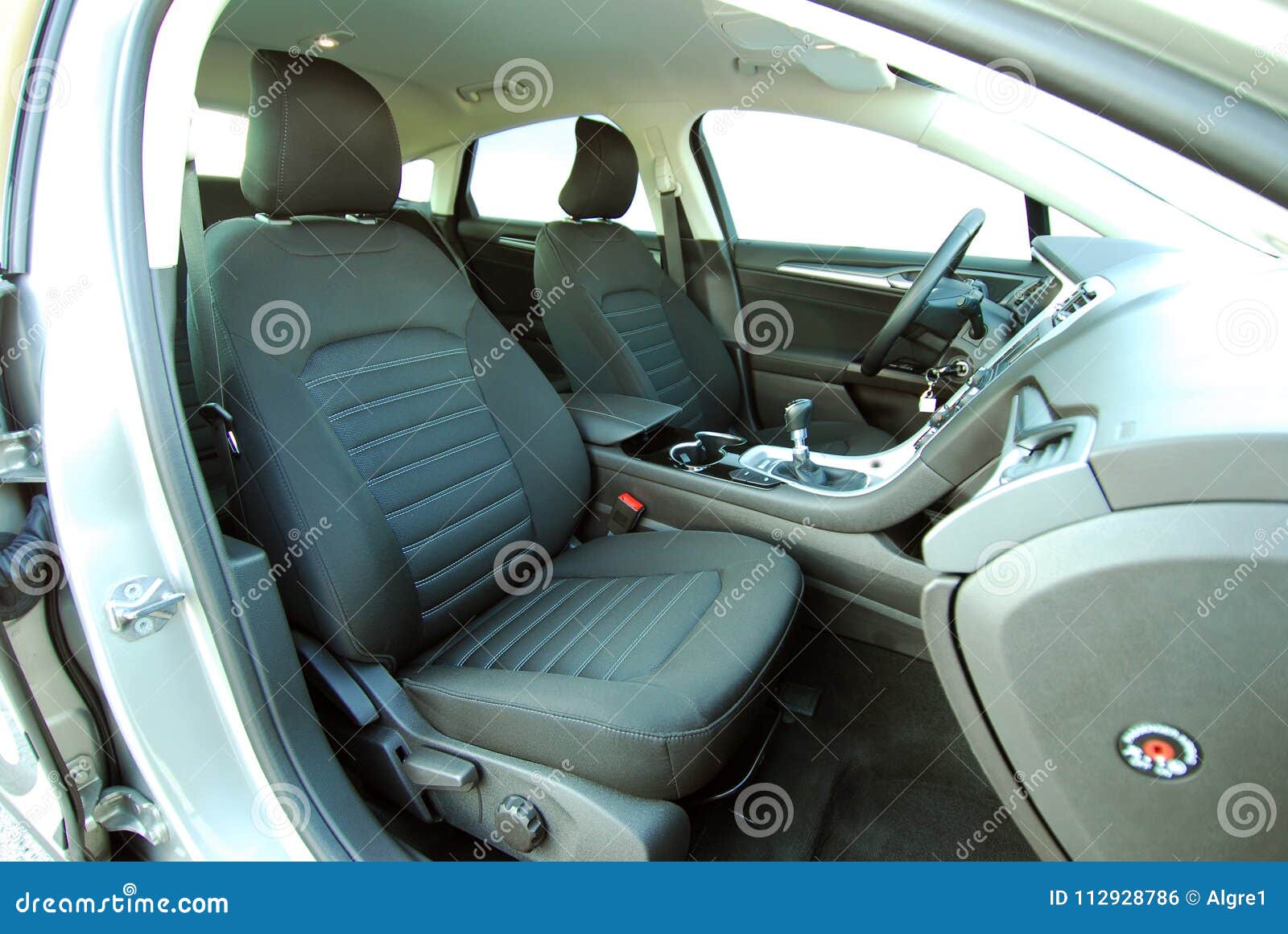 Front car seats stock photo. Image of elegance, light - 112928786