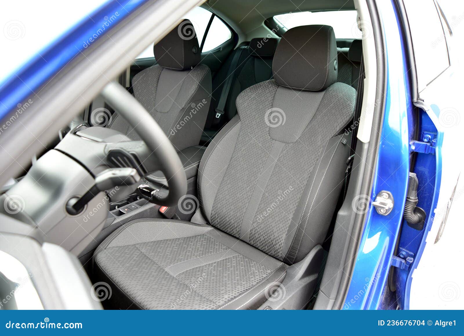 Front Seats of a Passenger Car Stock Photo - Image of design, door ...