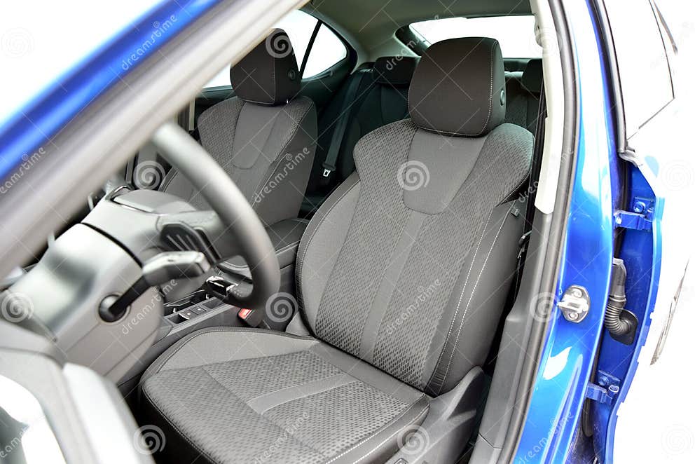 Front Seats of a Passenger Car Stock Photo - Image of design, door ...