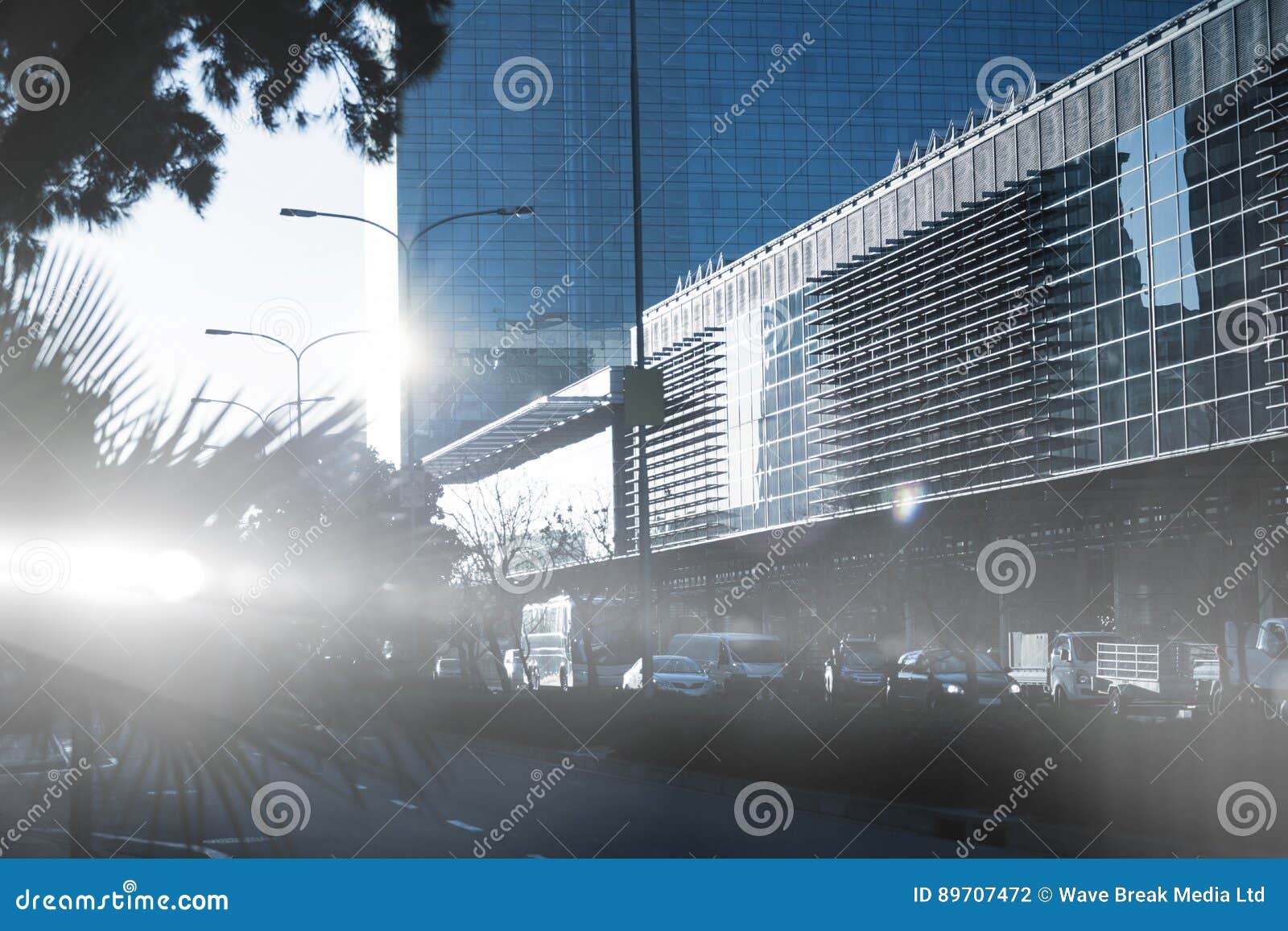 Front side of buildings stock illustration. Illustration of generated ...