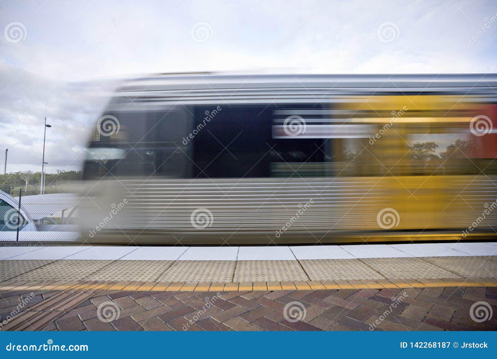 Front Side of a Fast Train Design Stock Illustration - Illustration of ...