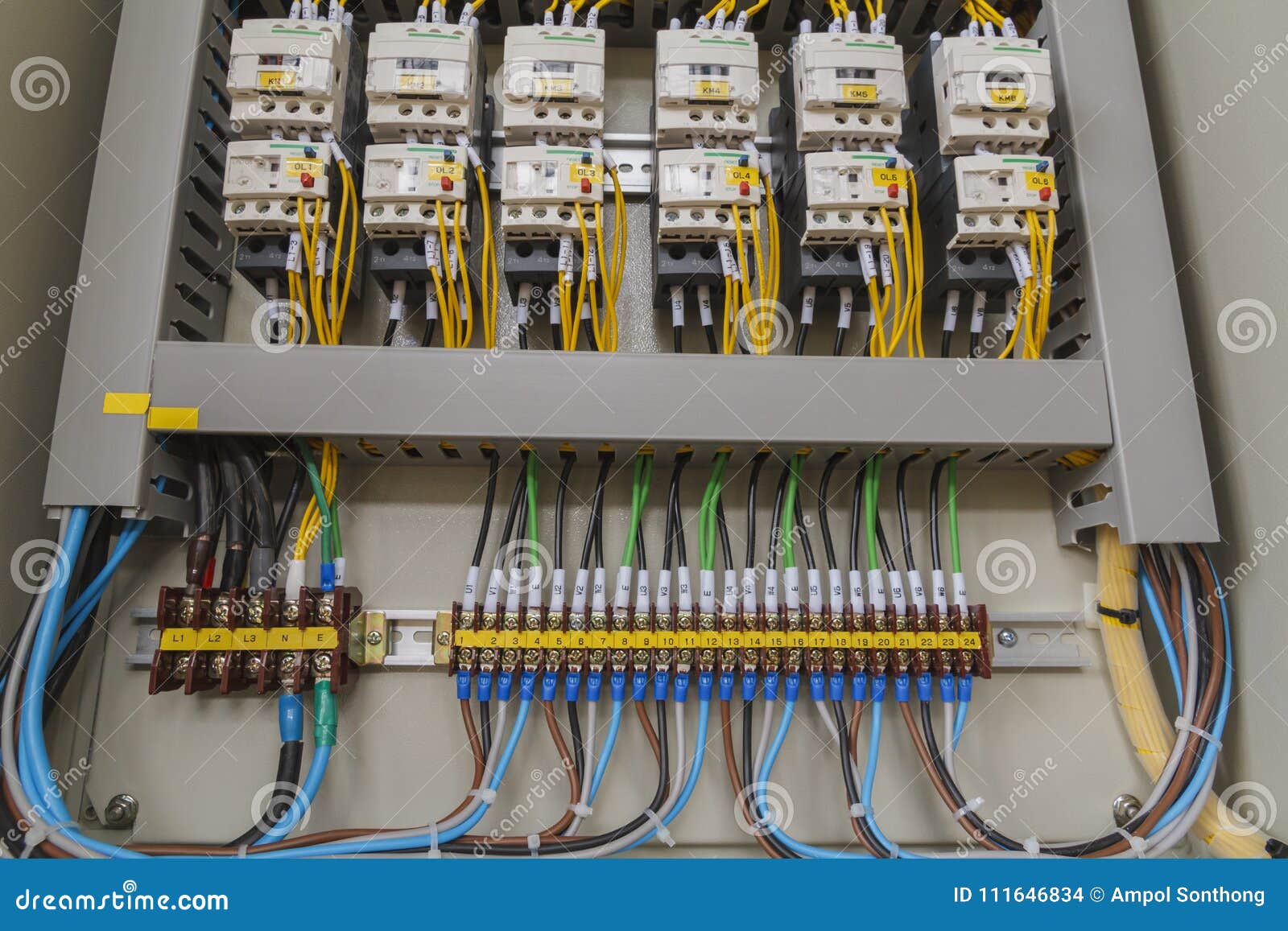 Front Side Showing Control Panel. Stock Photo - Image of electric ...