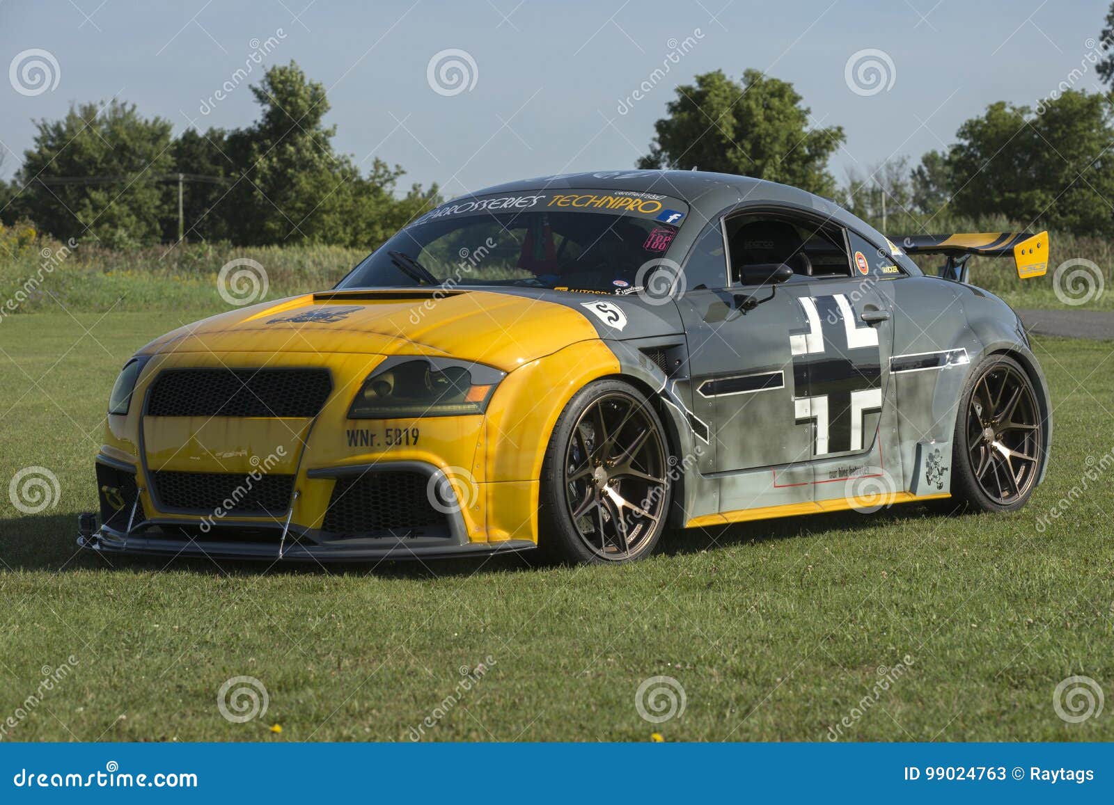 Custom audi editorial stock photo. Image of power, modify - 99024763