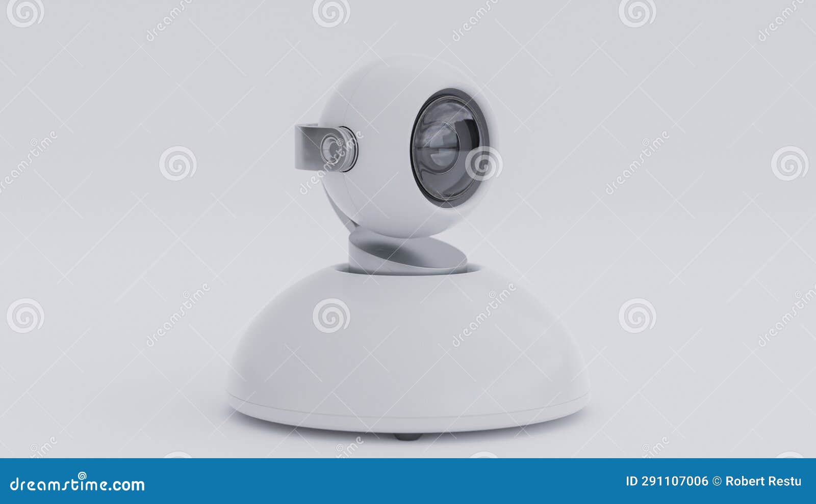 Front Side View Mini Web Camera Product Design Concept Stock ...