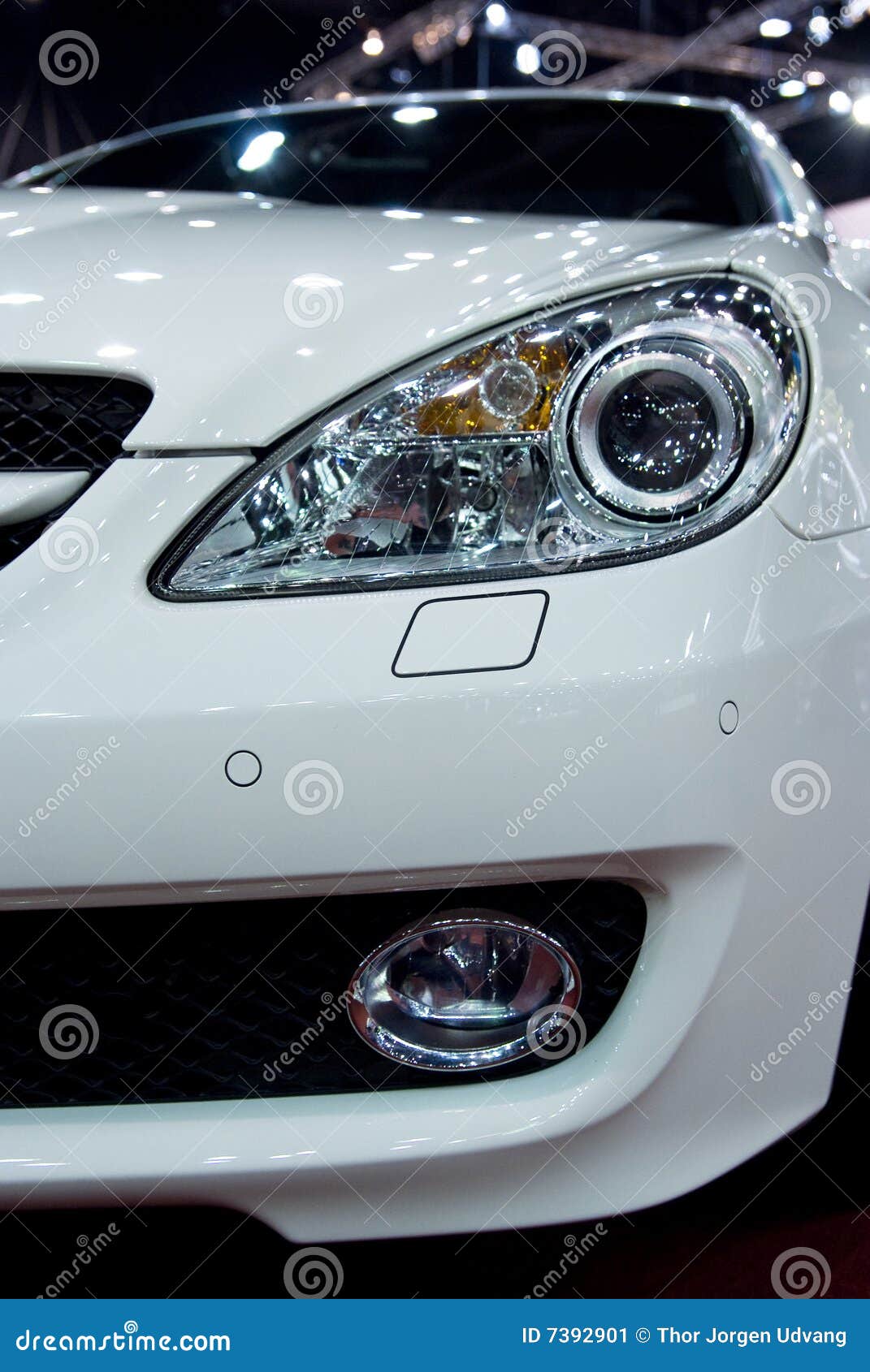 Front of sports-car stock image. Image of status, headlight - 7392901