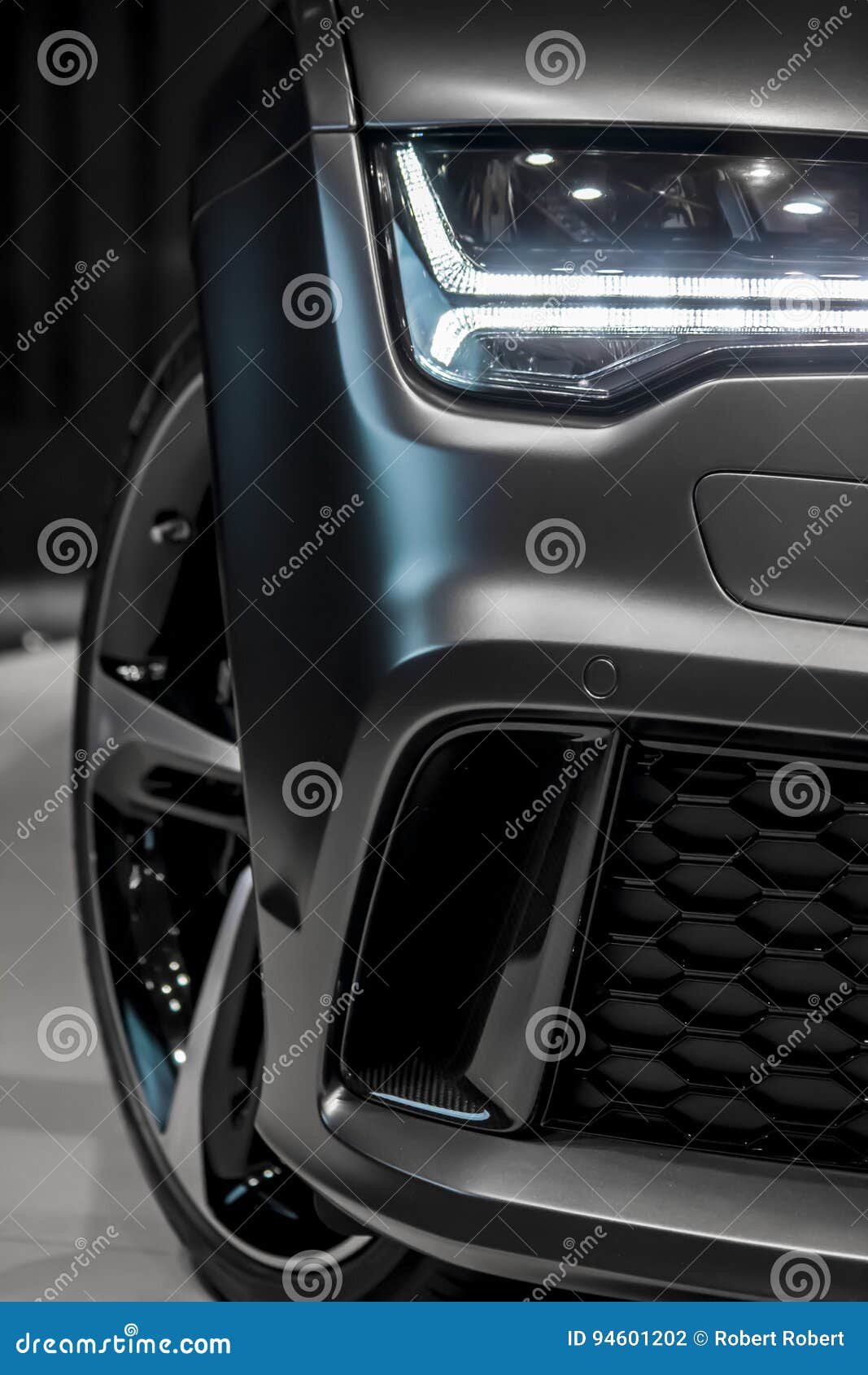 Front of the sports car stock photo. Image of bumper - 94601202
