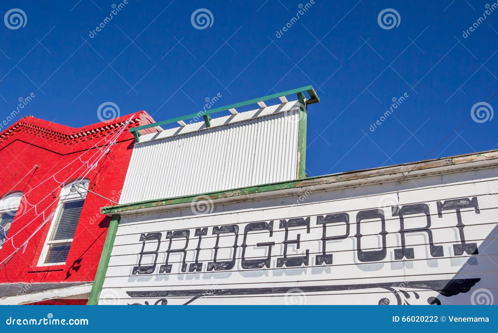 Front of a Store in Bridgeport, California Stock Photo - Image of town ...