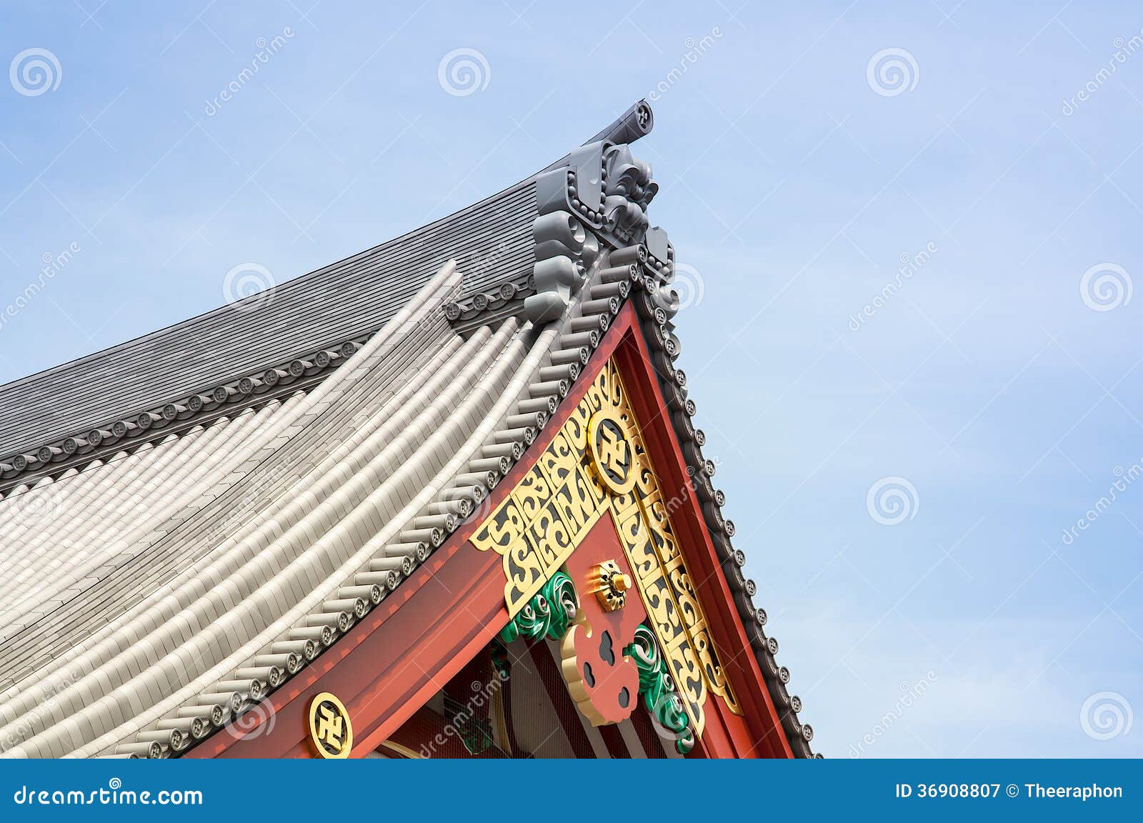 Front of the temple. stock image. Image of front, region - 36908807