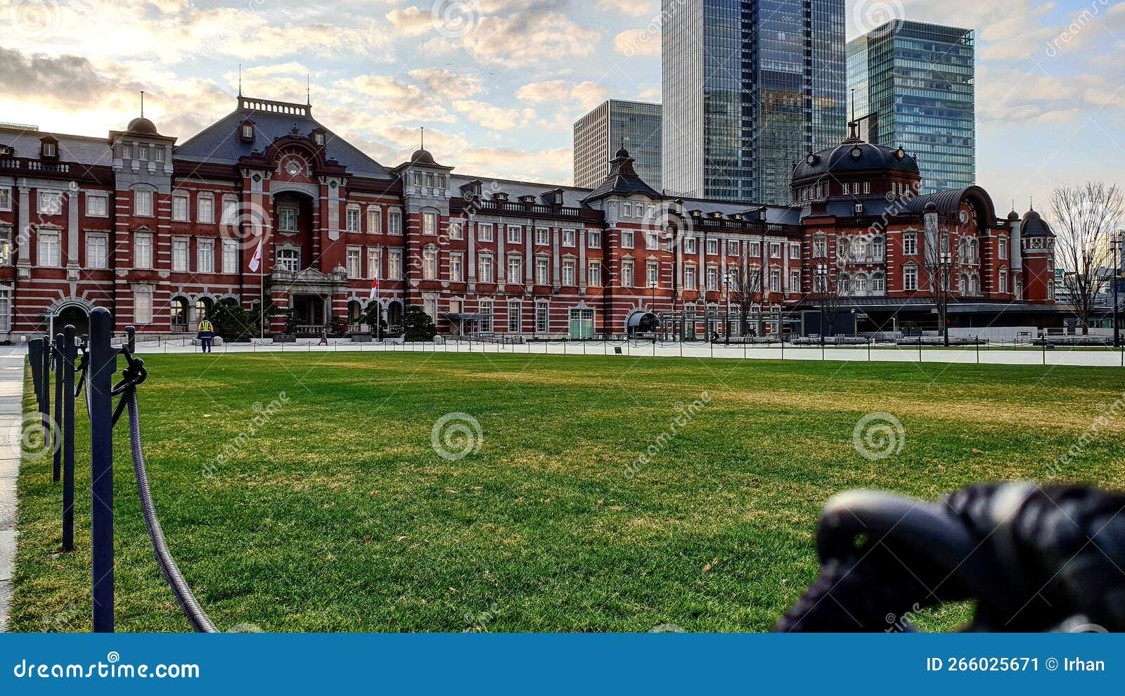 In the Front of Tokyo Station Railway Stock Image - Image of railway ...