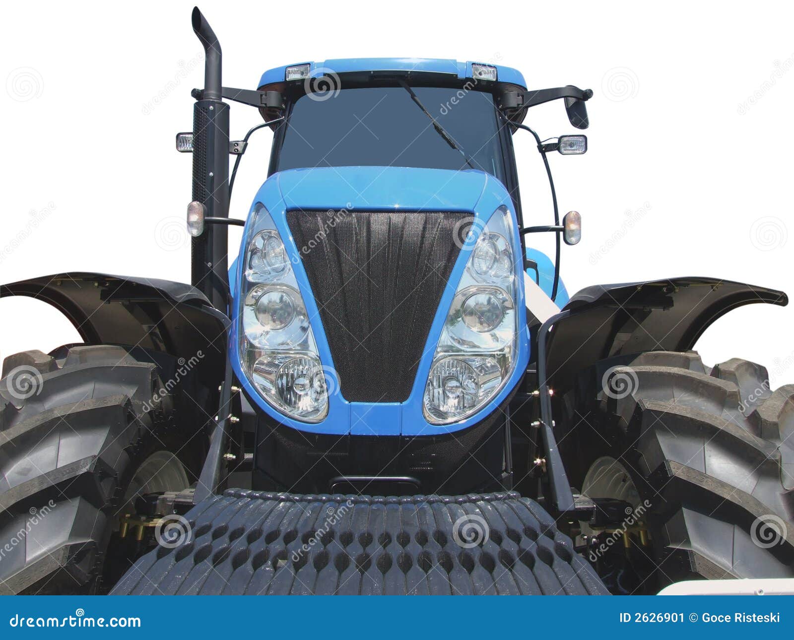 Front of tractor stock image. Image of speed, tractor - 2626901