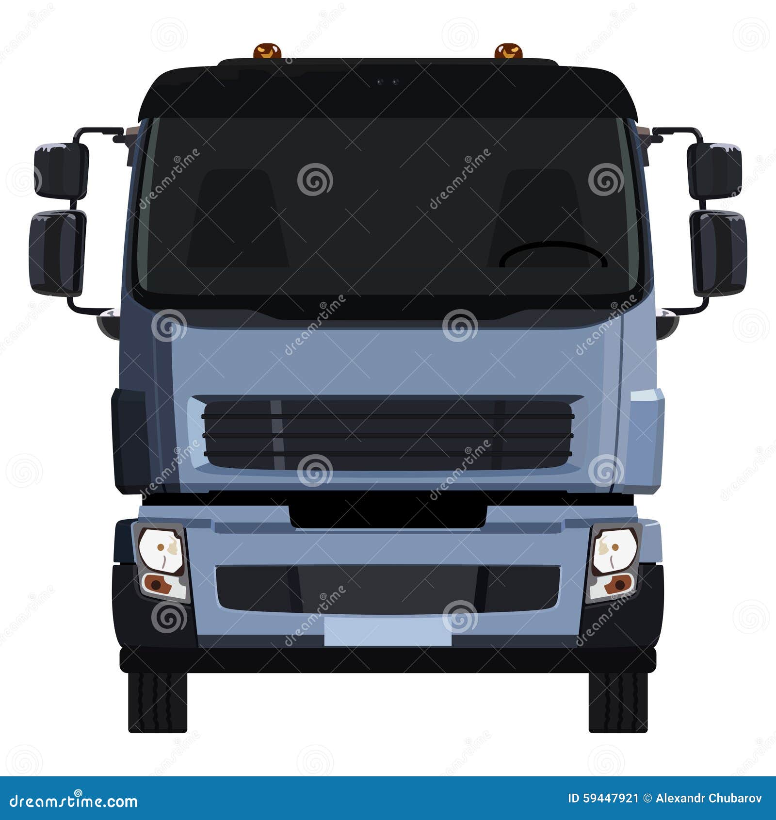 Front truck stock vector. Illustration of track, illustrations - 59447921