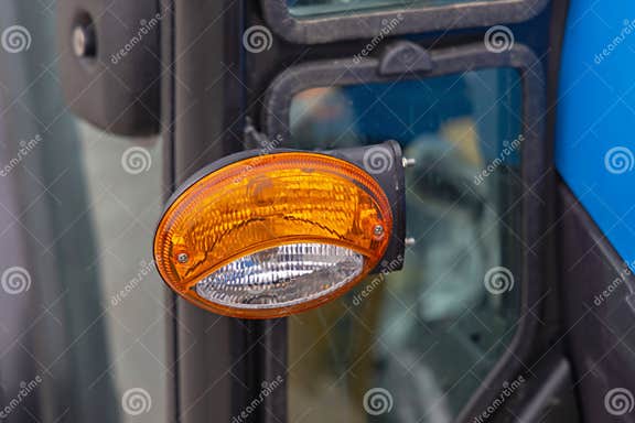 Front Turn Signal Tractor stock image. Image of light - 250331461
