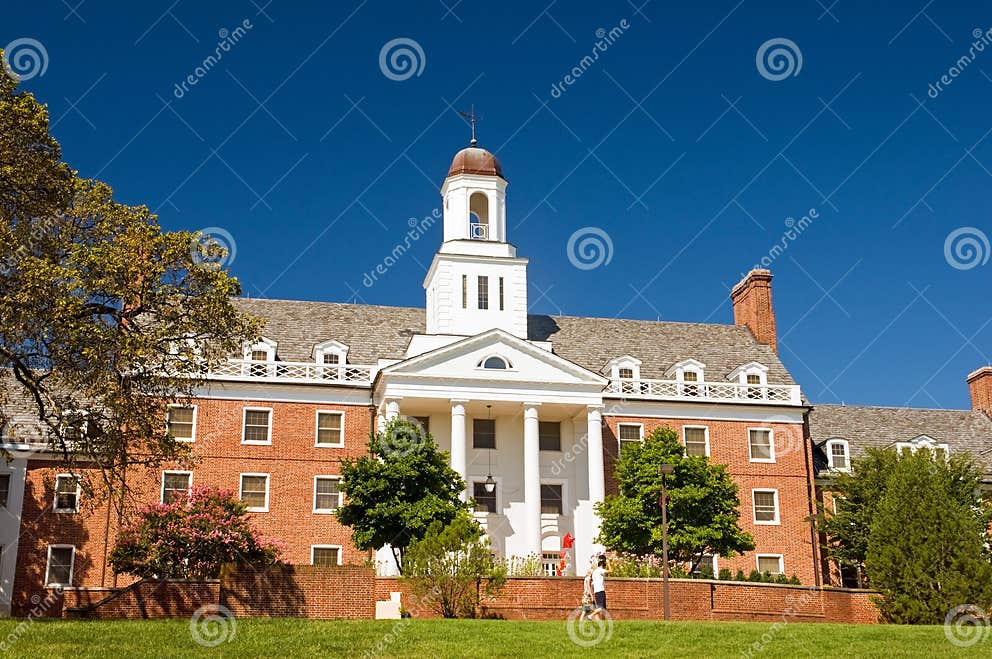 Front of University Building Stock Photo - Image of entry, degrees: 6274470