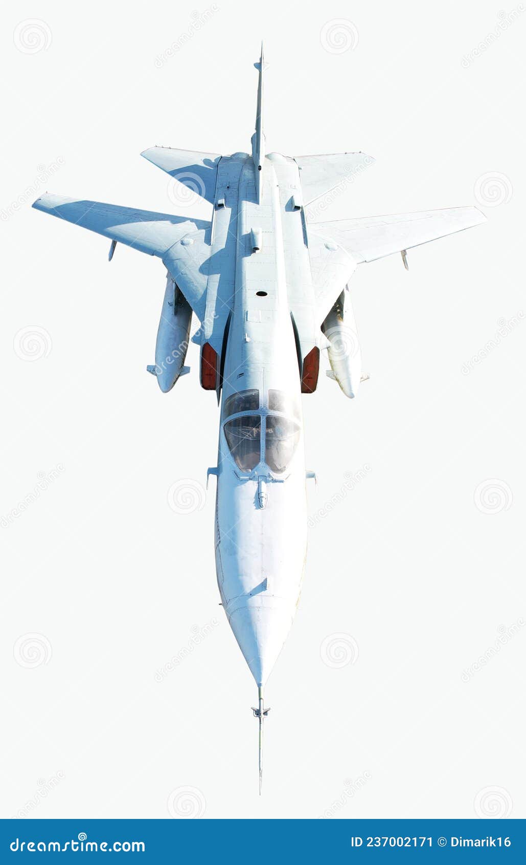 Front View of Armed Aircraft Stock Image - Image of aerospace, invasion ...