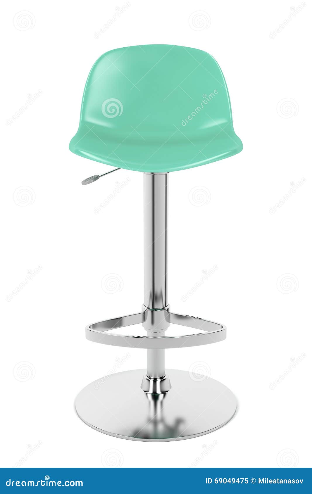 Front view of bar stool stock illustration. Illustration of seating ...
