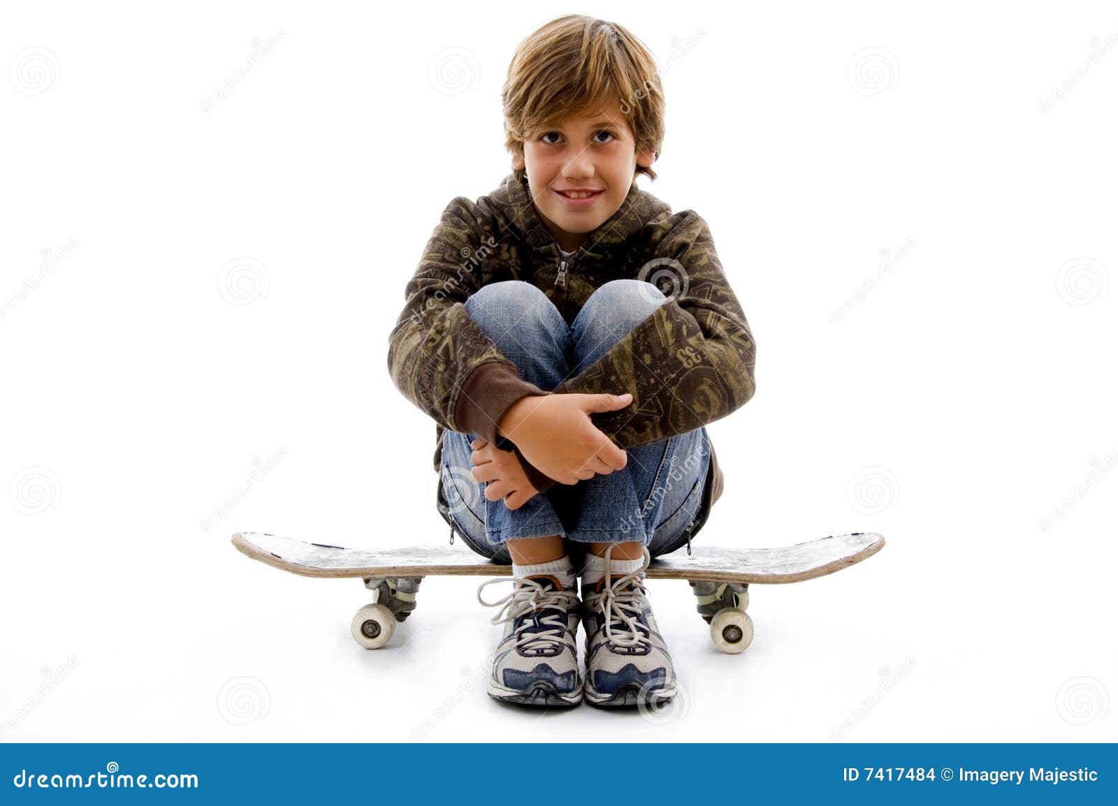 Skateboard Front View