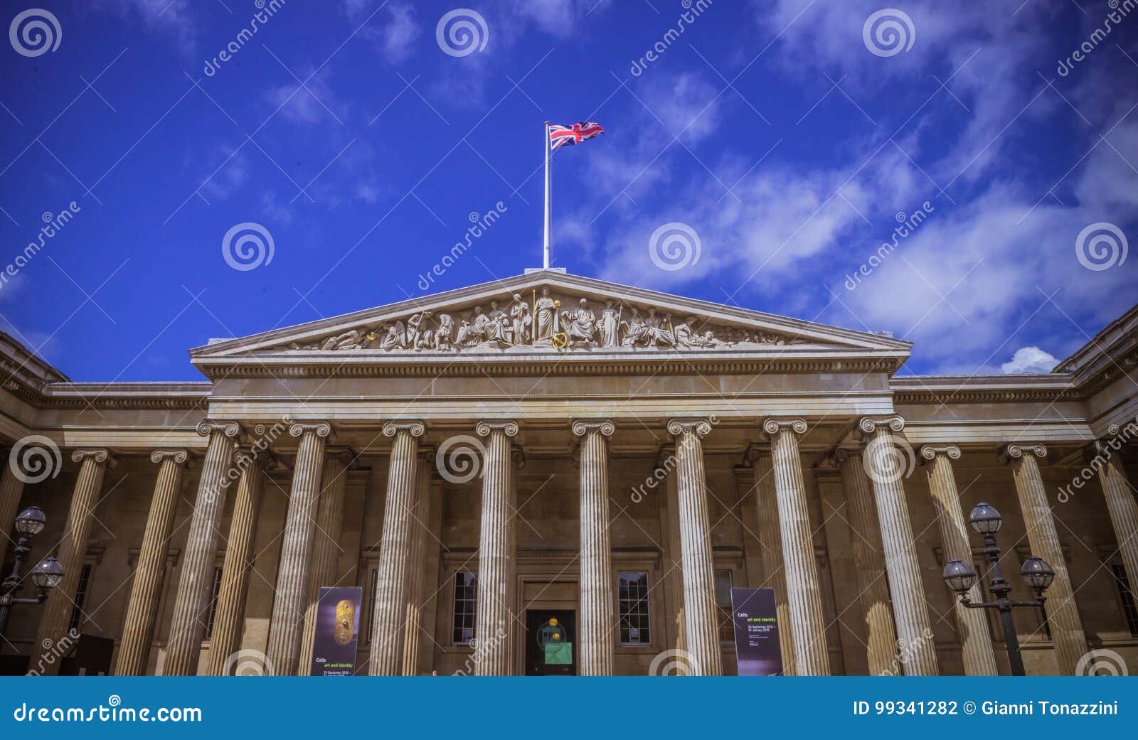 Front View of British Museum Editorial Photography - Image of interior ...