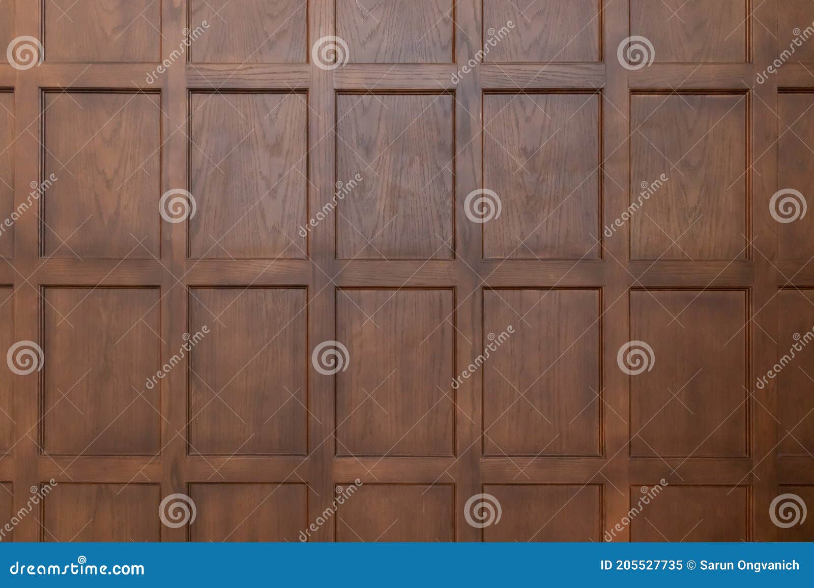 Front View of Classic Wooden Wall Panels Background Texture Stock Image ...