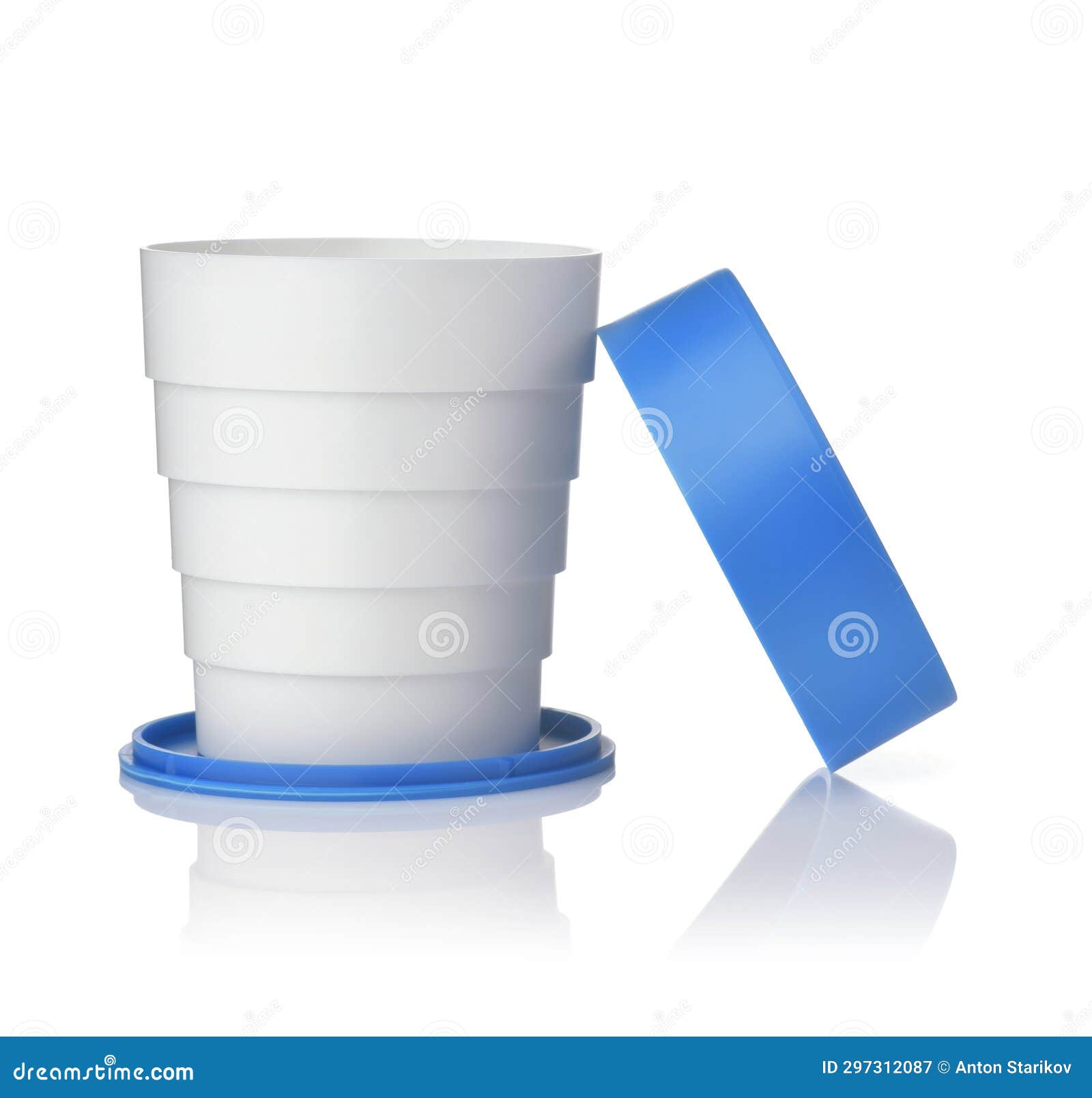 Collapsible Plastic Fence Blocks Block A Passage. Repair Of Pedestrian ...