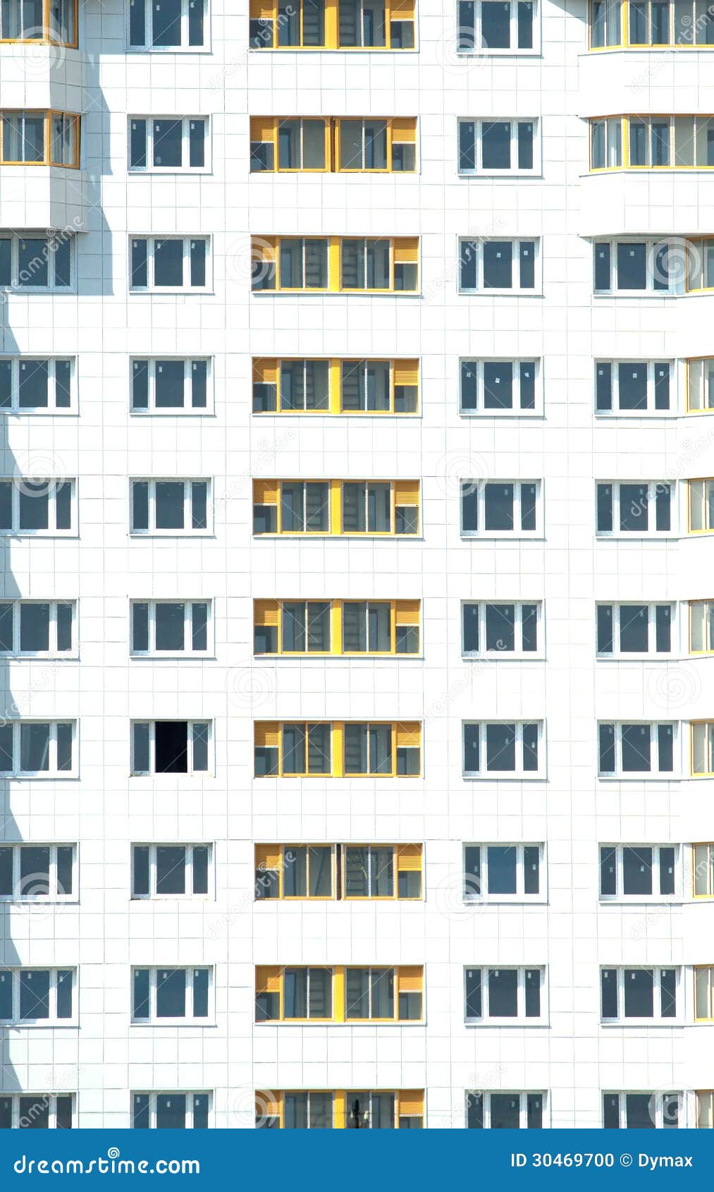 Front View of Construction Building Wall Part Stock Photo - Image of ...