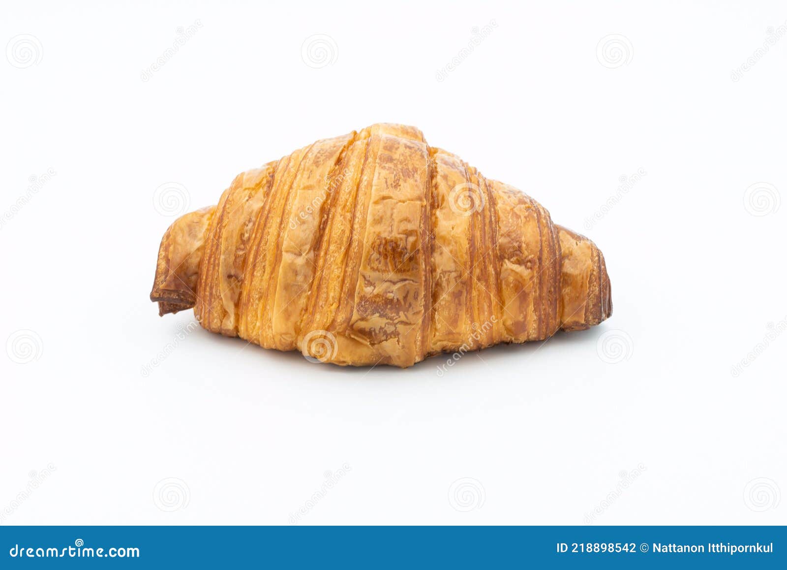 Front view of croissant stock photo. Image of breakfast - 218898542