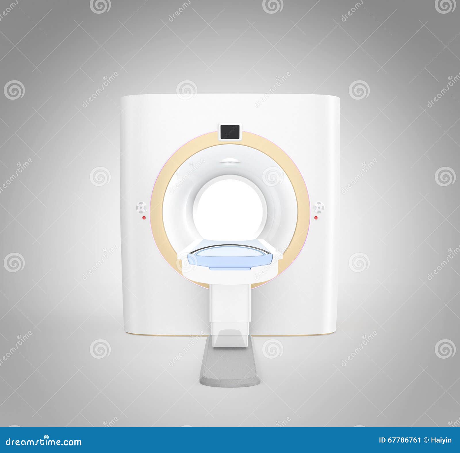 Front View of CT(Computer Tomography) Scanner Stock Illustration ...