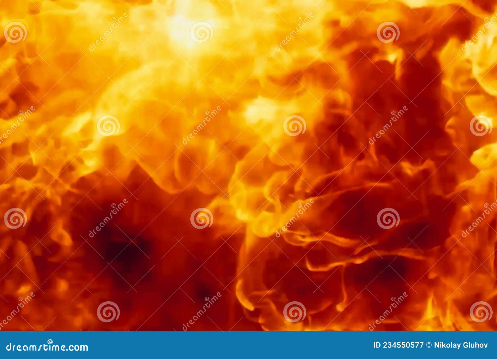 Fire Red Orange Abstract Background Stock Image - Image of bubbles ...