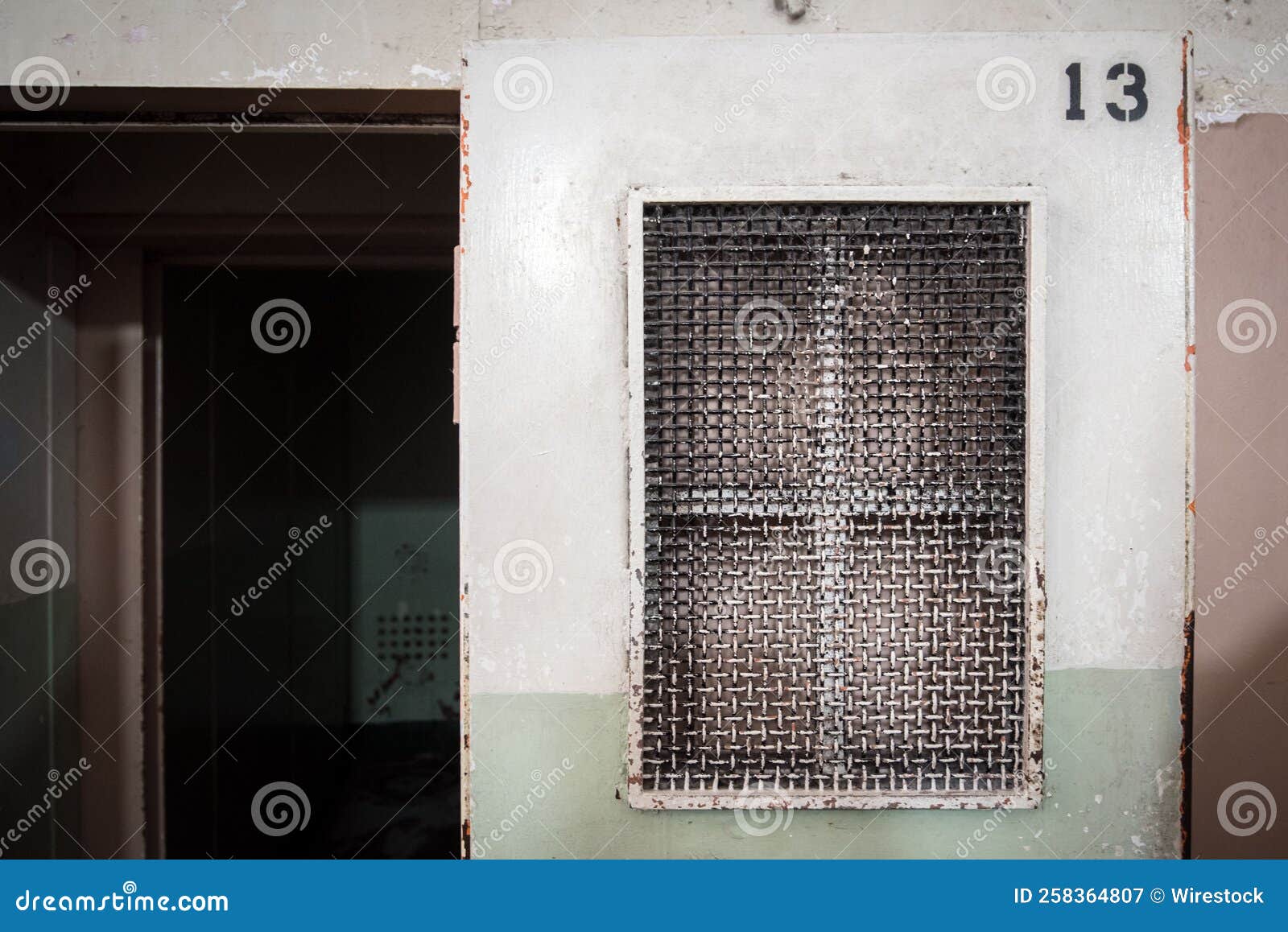 Front View of a Door of the Alcatraz Prison Editorial Photography ...