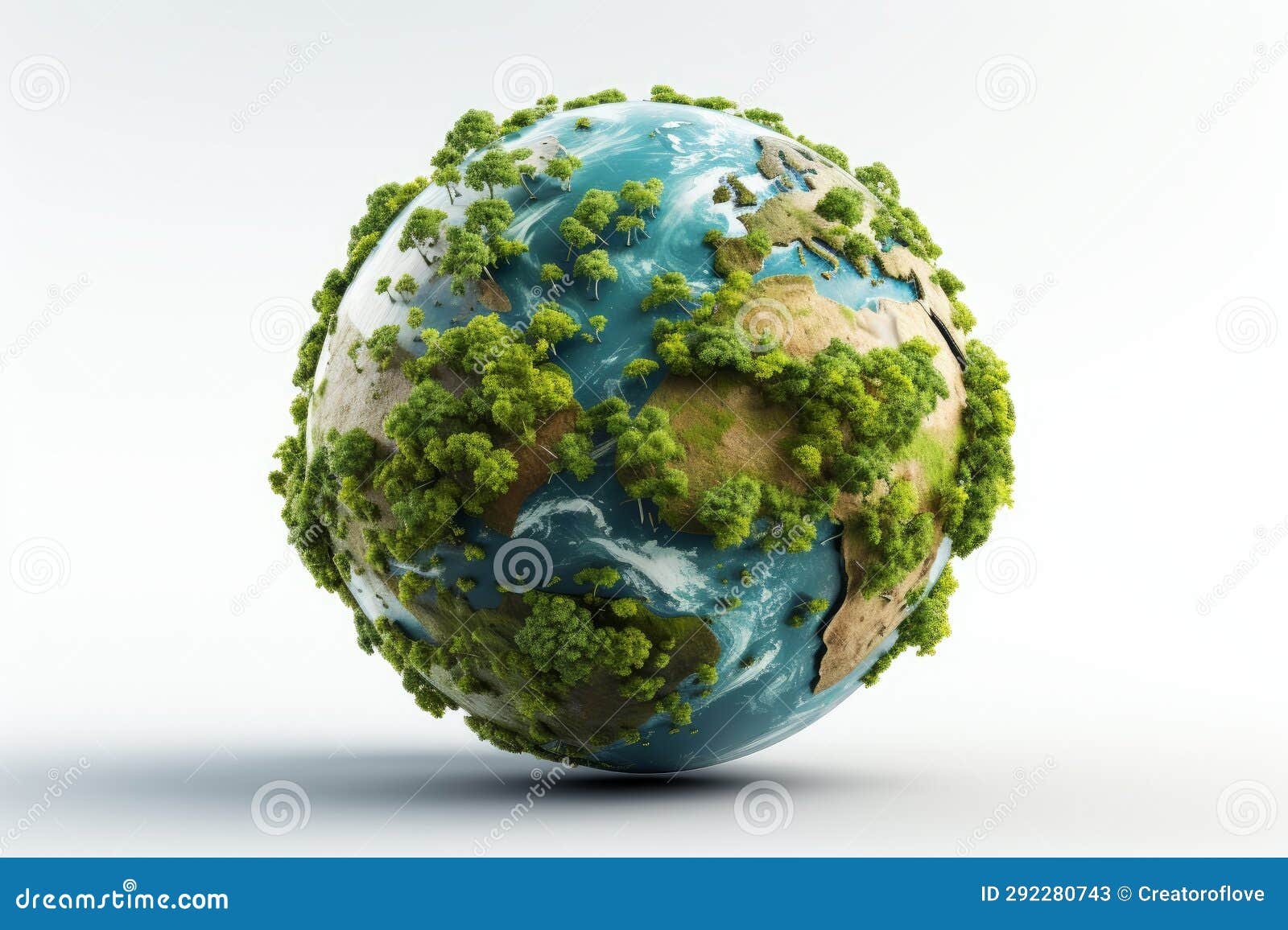 Front view of earth image stock illustration. Illustration of global ...